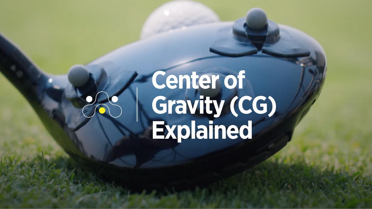 What is the center of gravity in a golf club?